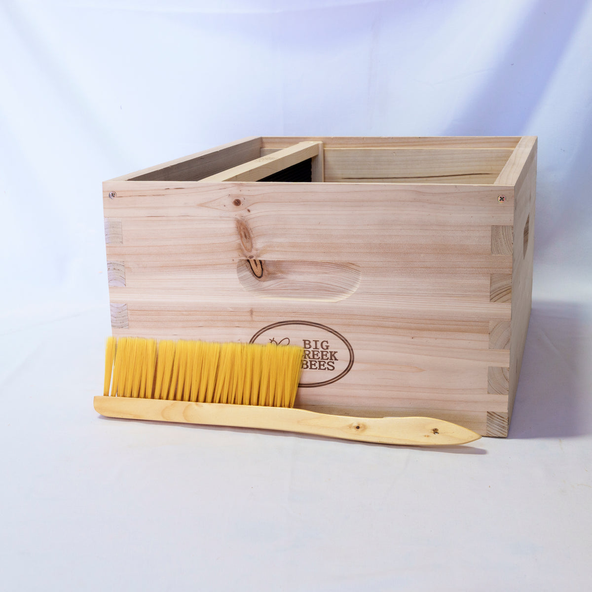Wooden Handle Hive Brush – Big Creek Bees